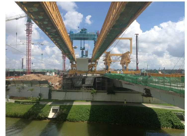 What is working principle of HZP1600 segmental assembly bridge erection ...